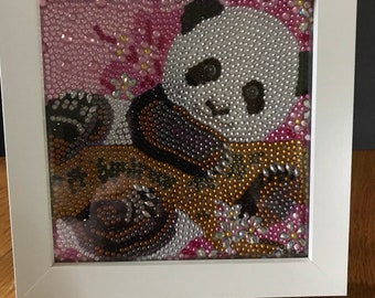 Diamond Art Panda - Etsy