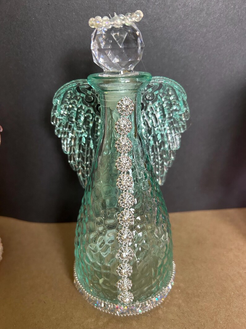 Glass Bottle Angel - Etsy