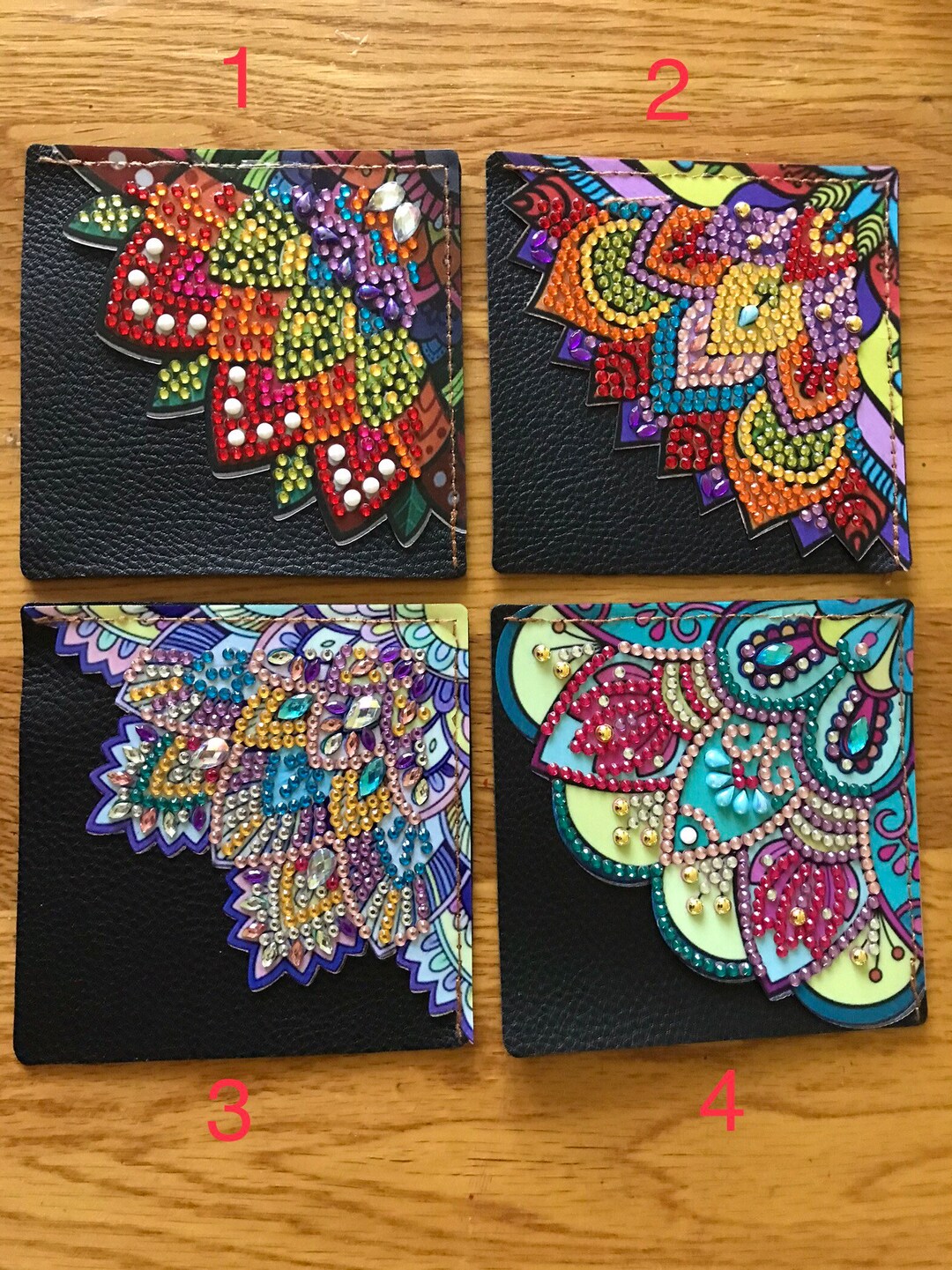 Mandala Corner Page Bookmark(set 3) - Etsy