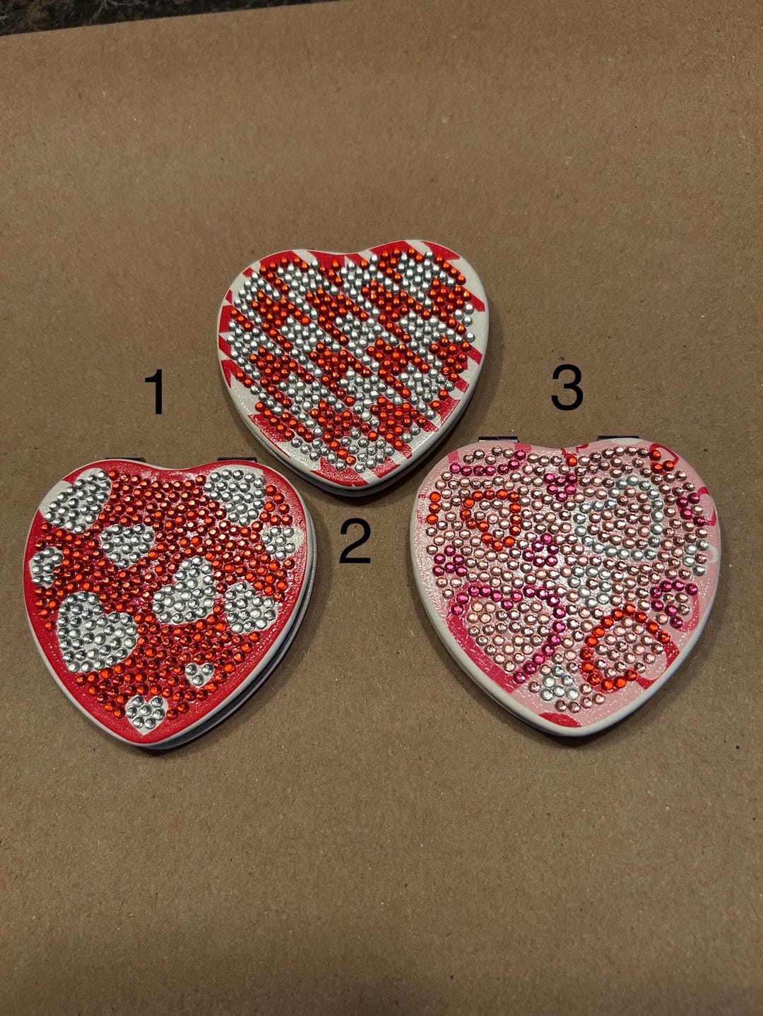Heart Shaped Cosmetic Mirror - Etsy