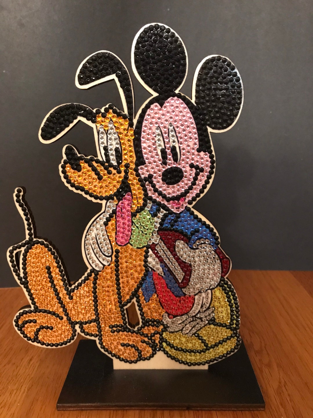 Mickey and Pluto Diamond Art - Etsy