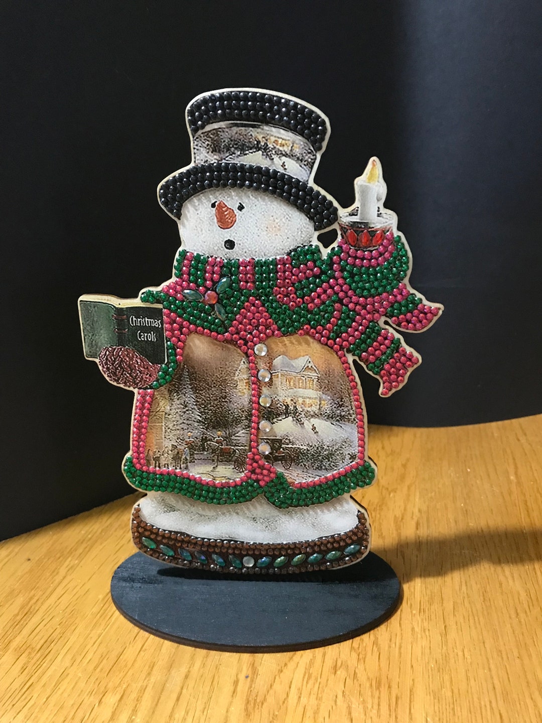 Snowman Diamond Art - Etsy