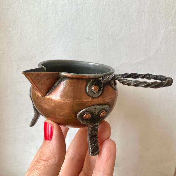 Copper Creamer - Etsy