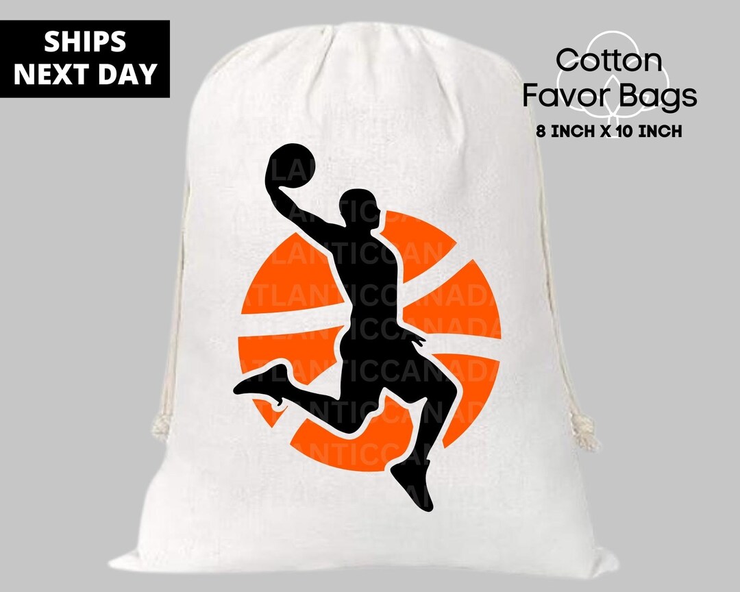 Basketball Party Favor Bags, Basketball Party, Basketball Birthday ...