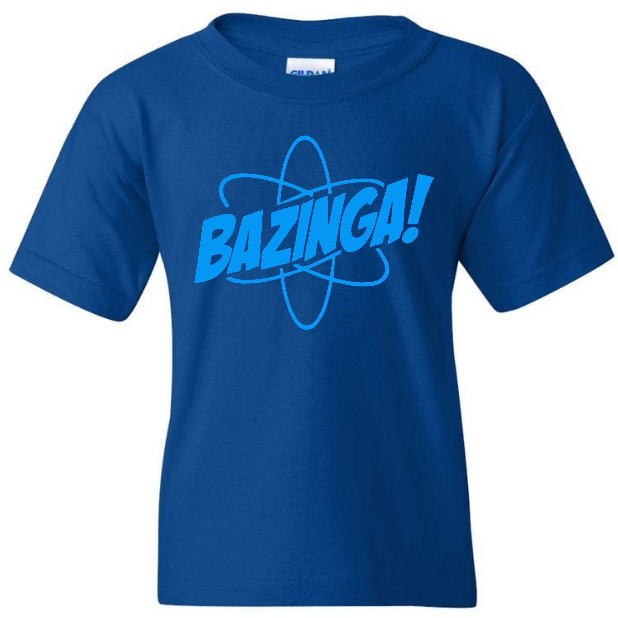Bazinga T-Shirt Shirts and Tops Printed t shirts Gildan | Etsy
