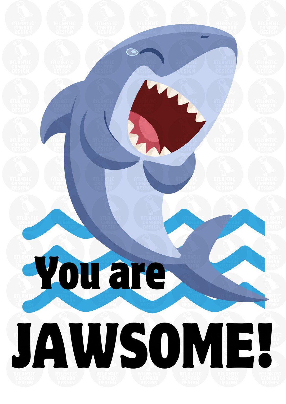 You Are Jawsome! Digital Design, Bunny Digital Download, Instant ...