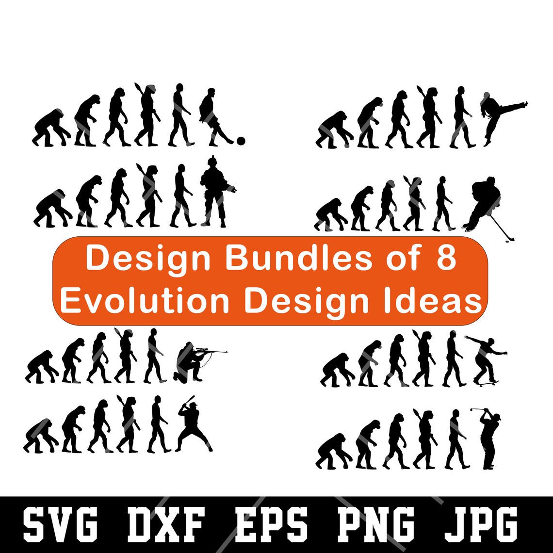Evolution design Ideas Bundles / Para Cricut Silhouette - Etsy España