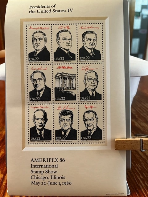 Mint Presidents of the United States Stamps From International Stamp ...