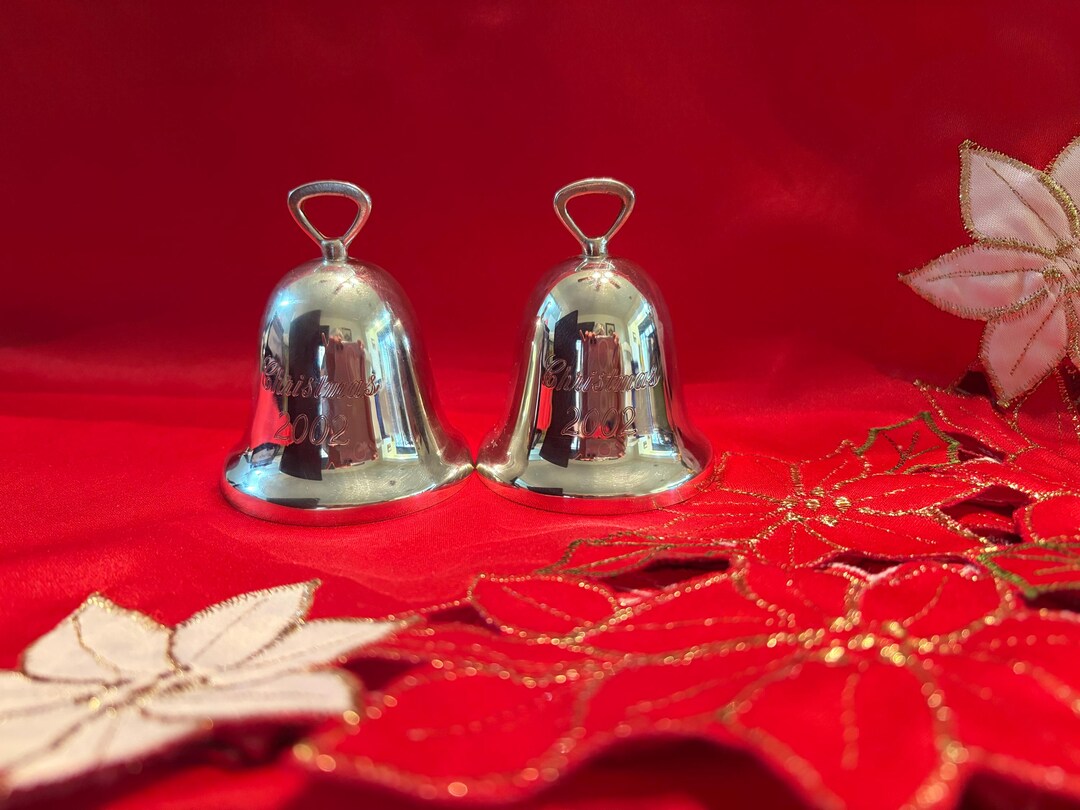 Silver Bell Christmas Tree Ornament From Reed & Barton. Bells Made in ...