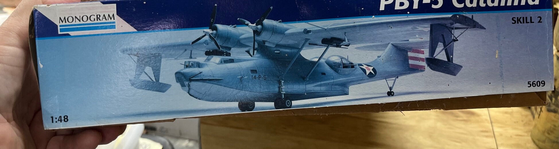 PBY-5 Catalina Model Plane From Monogram Skill Level 2, 1/48, and All ...