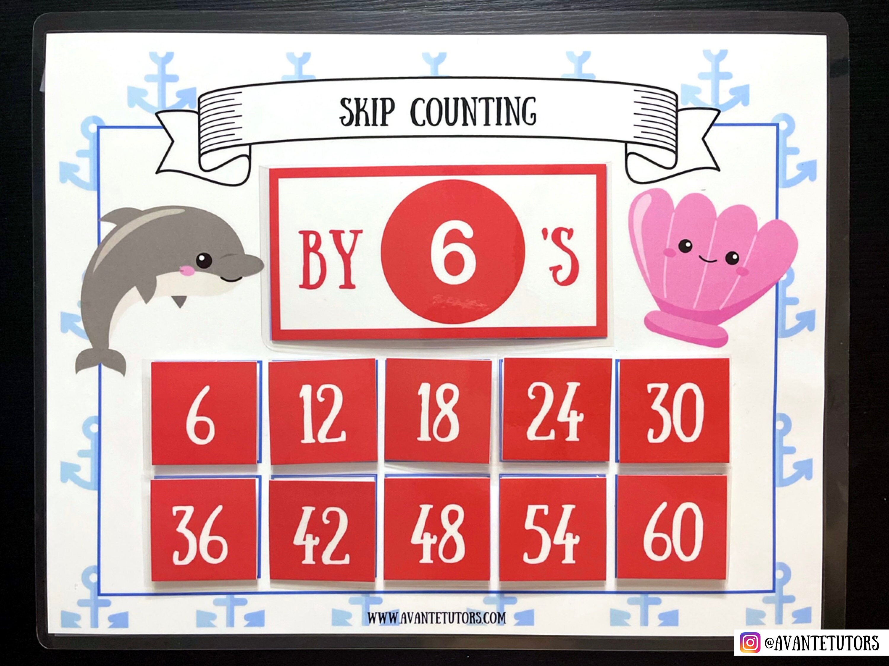 Skip Counting Practice, Multiplication Math Worksheet, Learning to ...