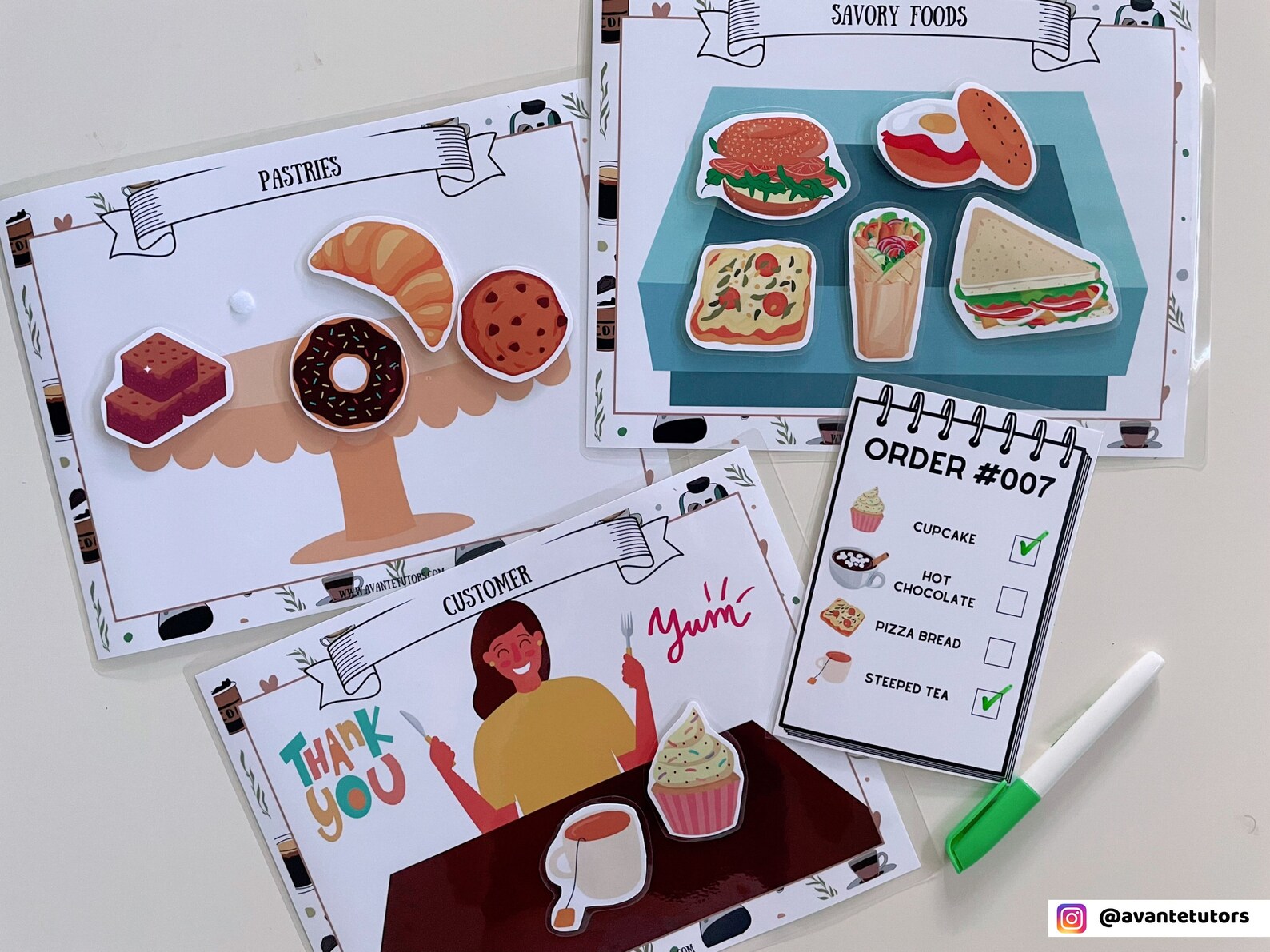 Coffee Shop Pretend Play Printable for Kids, Dramatic Play Cafe - Etsy