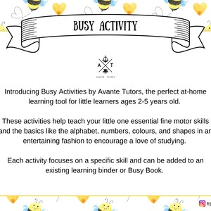 Counting Practice From 1 to 20 for Toddlers, Busy Bee Number Match ...