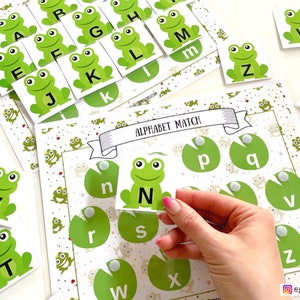 Alphabet Matching for Toddlers, Uppercase Lowercase Letter Learning ...