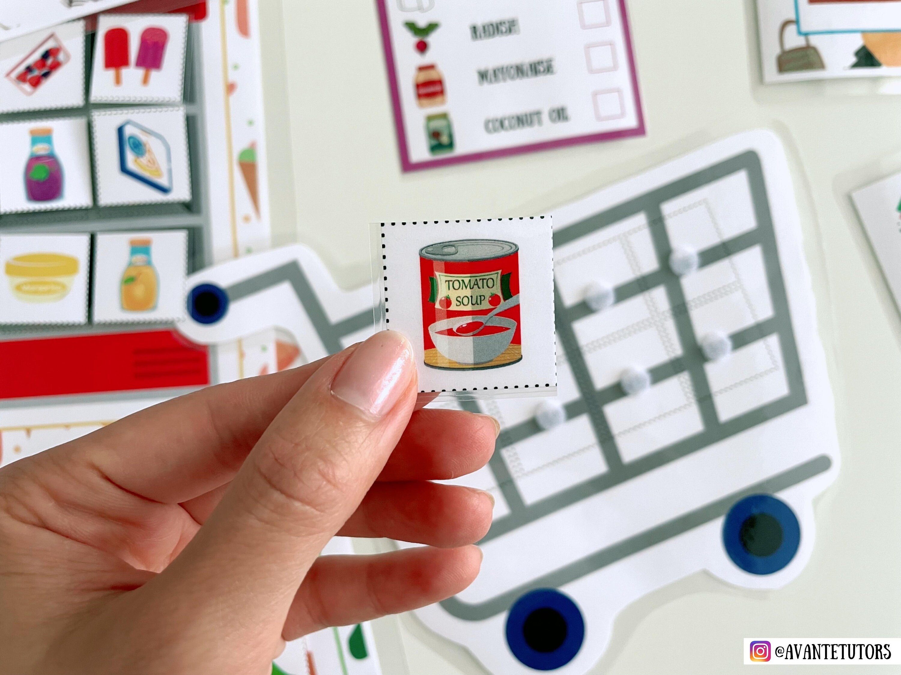 Supermarket Pretend Play Kids Shopping Printable - Etsy