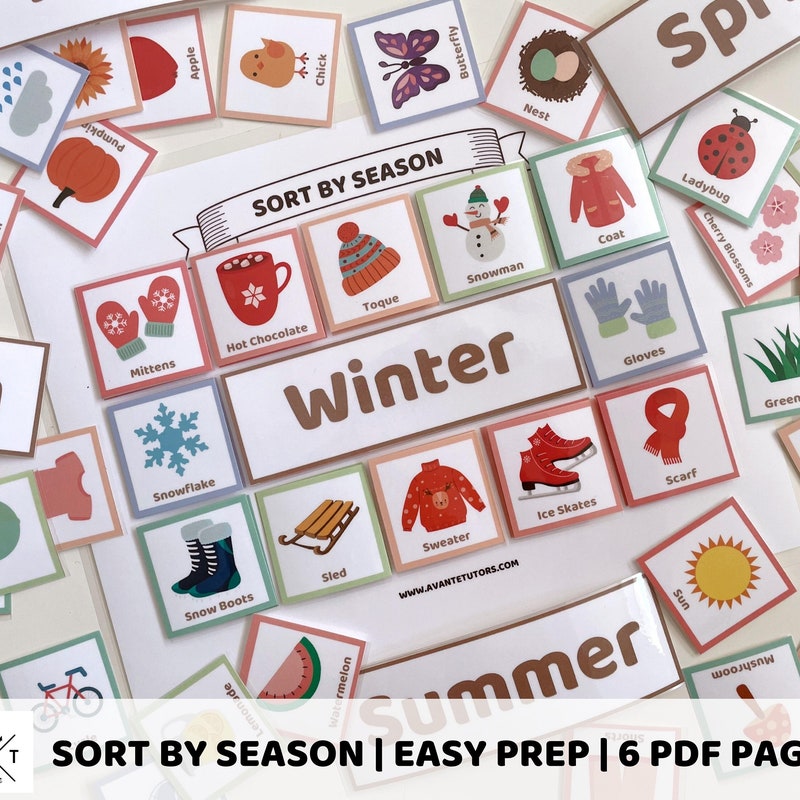 File Folder Game - Etsy