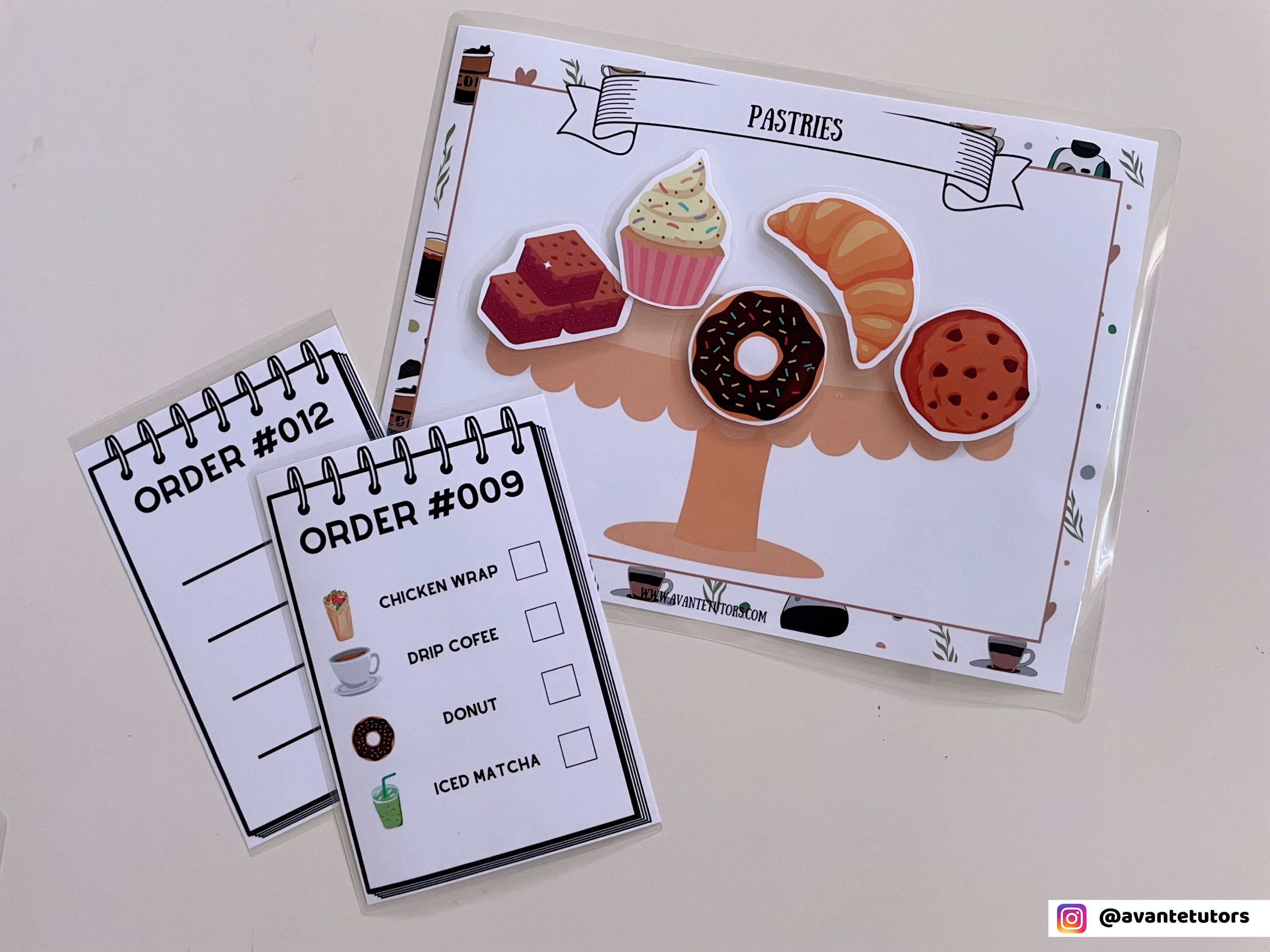 Coffee Shop Pretend Play Printable for Kids, Dramatic Play Cafe - Etsy