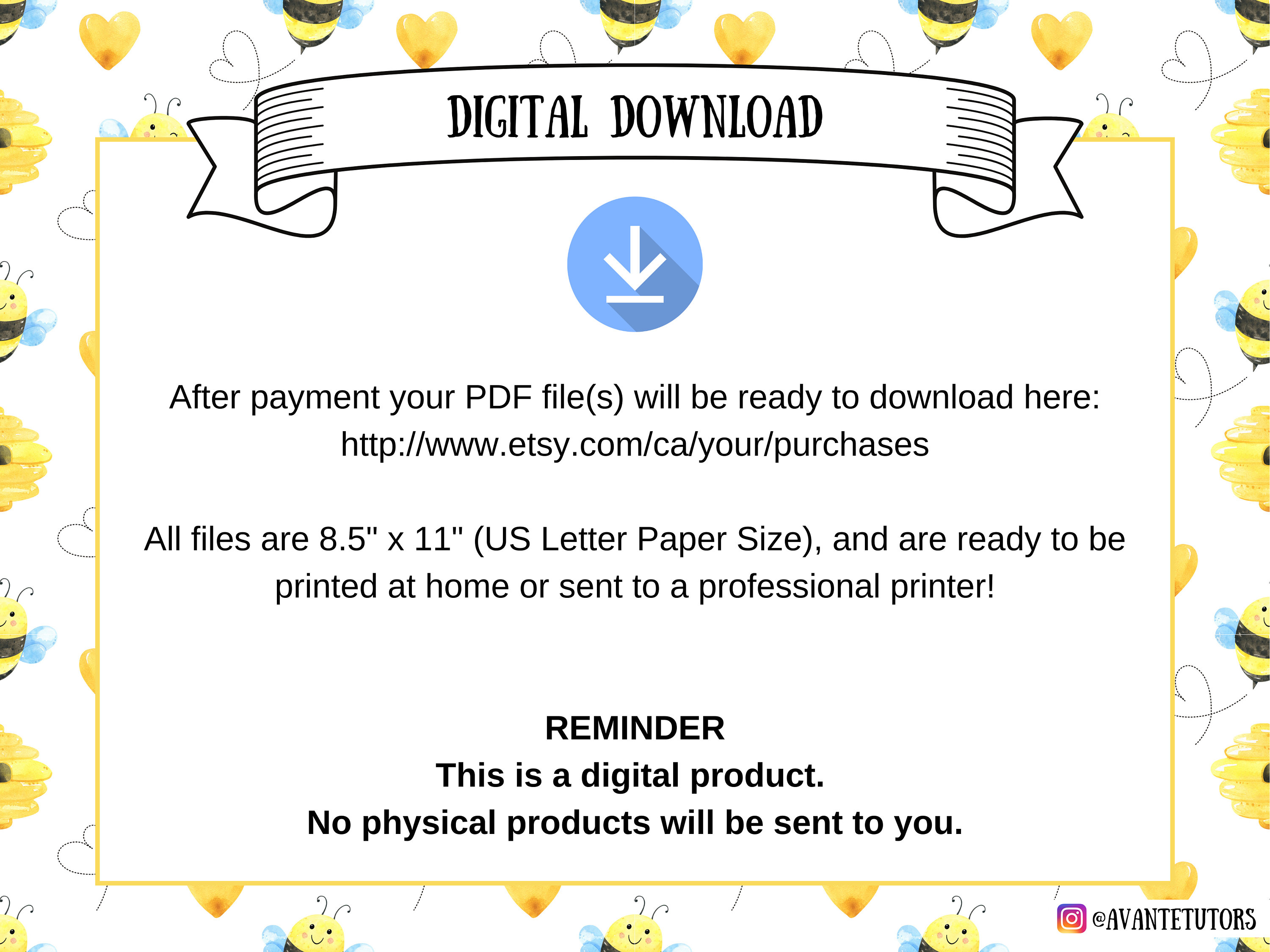 Counting Practice From 1 to 20 for Toddlers Busy Bee Number - Etsy