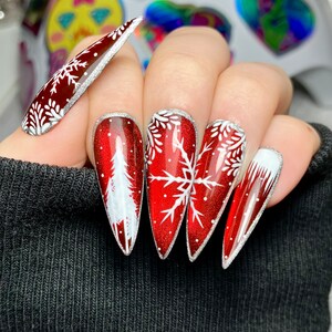 Krampus - Press-on Nails - Etsy
