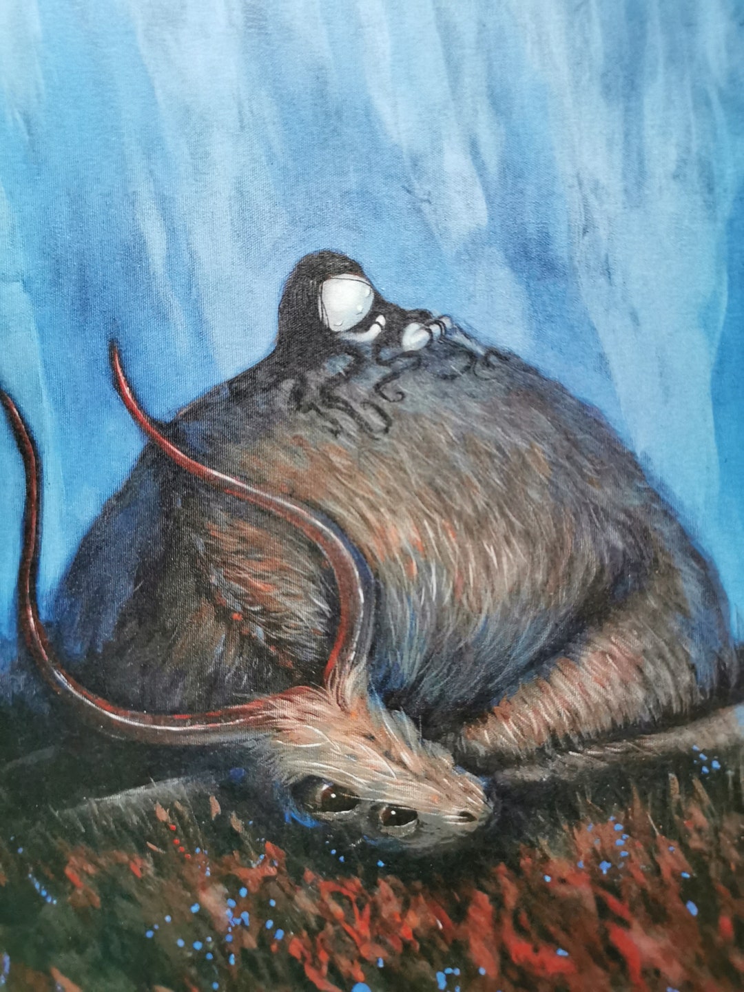 Fantasy Art Print | Print of Original Illustration | Mythical Creature ...