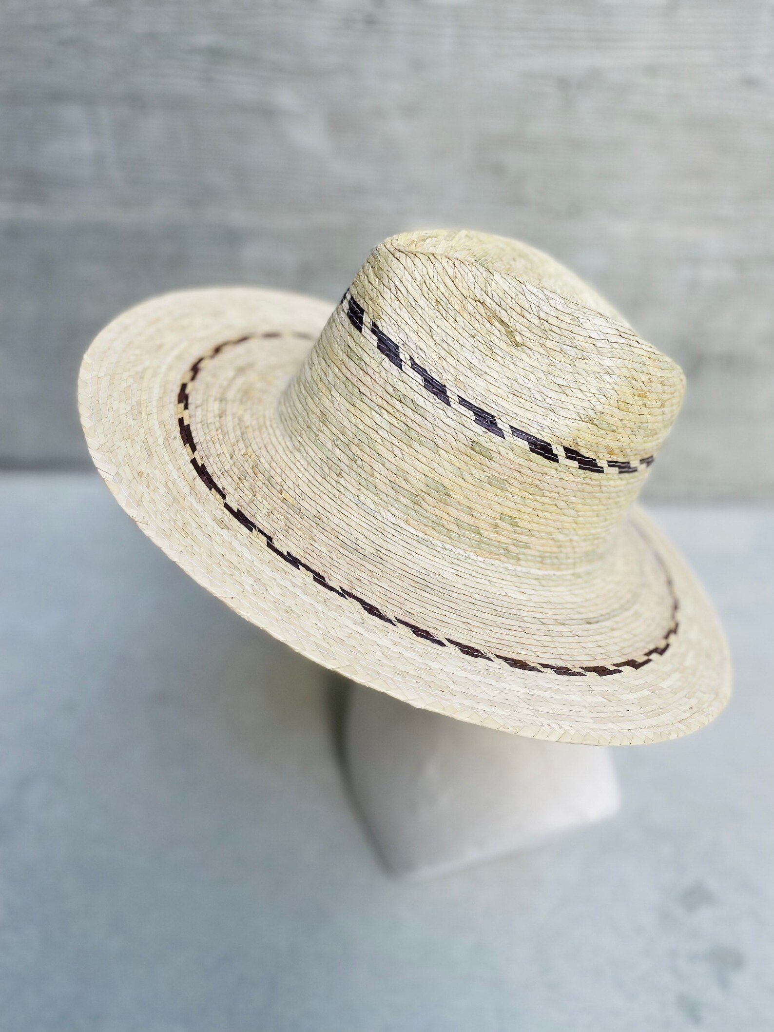Hand Made Palm Straw Hat Sun Hat Summer Hat bolero Hat - Etsy