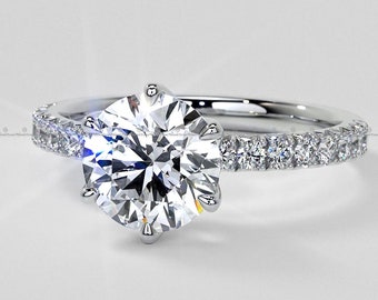 13 Ct Diamond Ring - Etsy