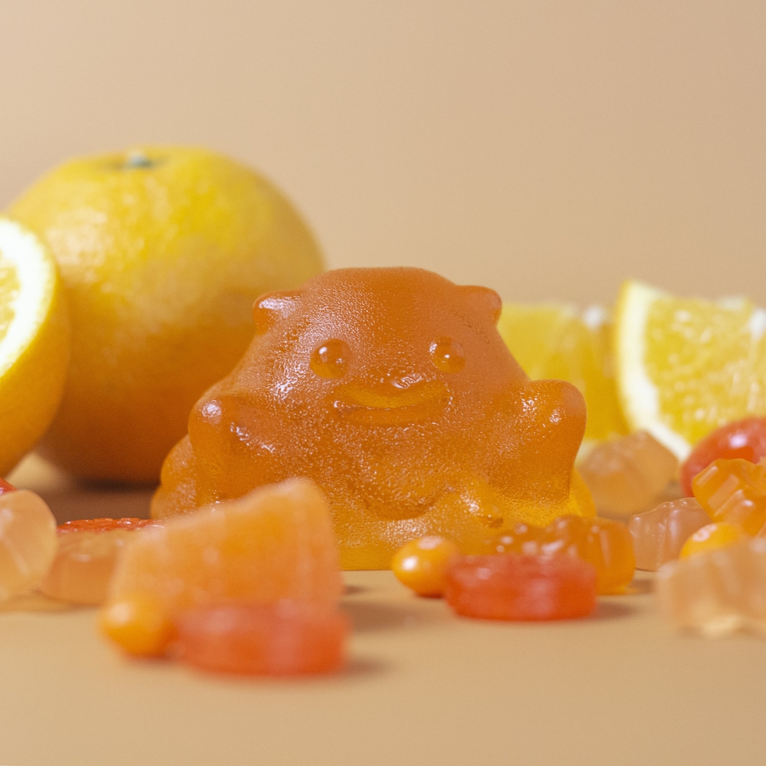 Orange Slime Monster Jelly Soap: Orange Candy Scented Vegan Handmade ...