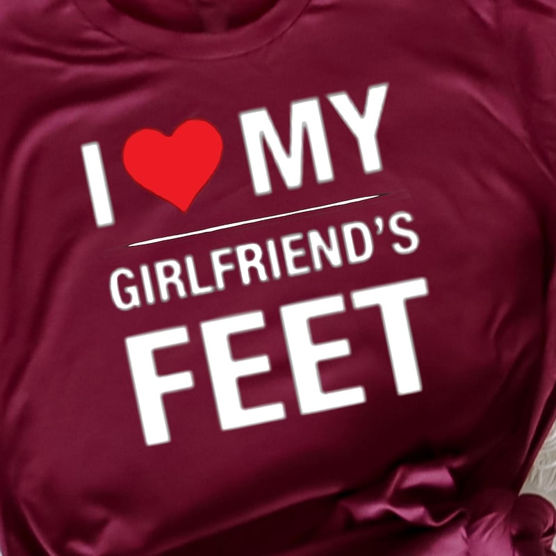 I Love Feet Tee - Etsy