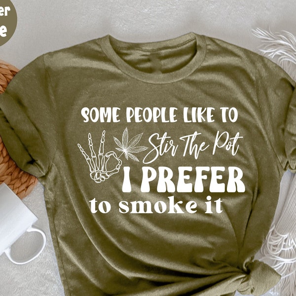 I Smoke Weed T Shirt - Etsy