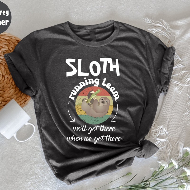 Sloth Running Team - Etsy