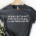 Assistant Principal Shirt Principal Shirt Assistant Tee School Shirt ...