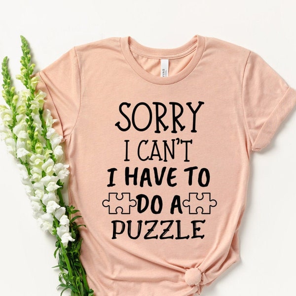 Puzzle Piece Shirt - Etsy