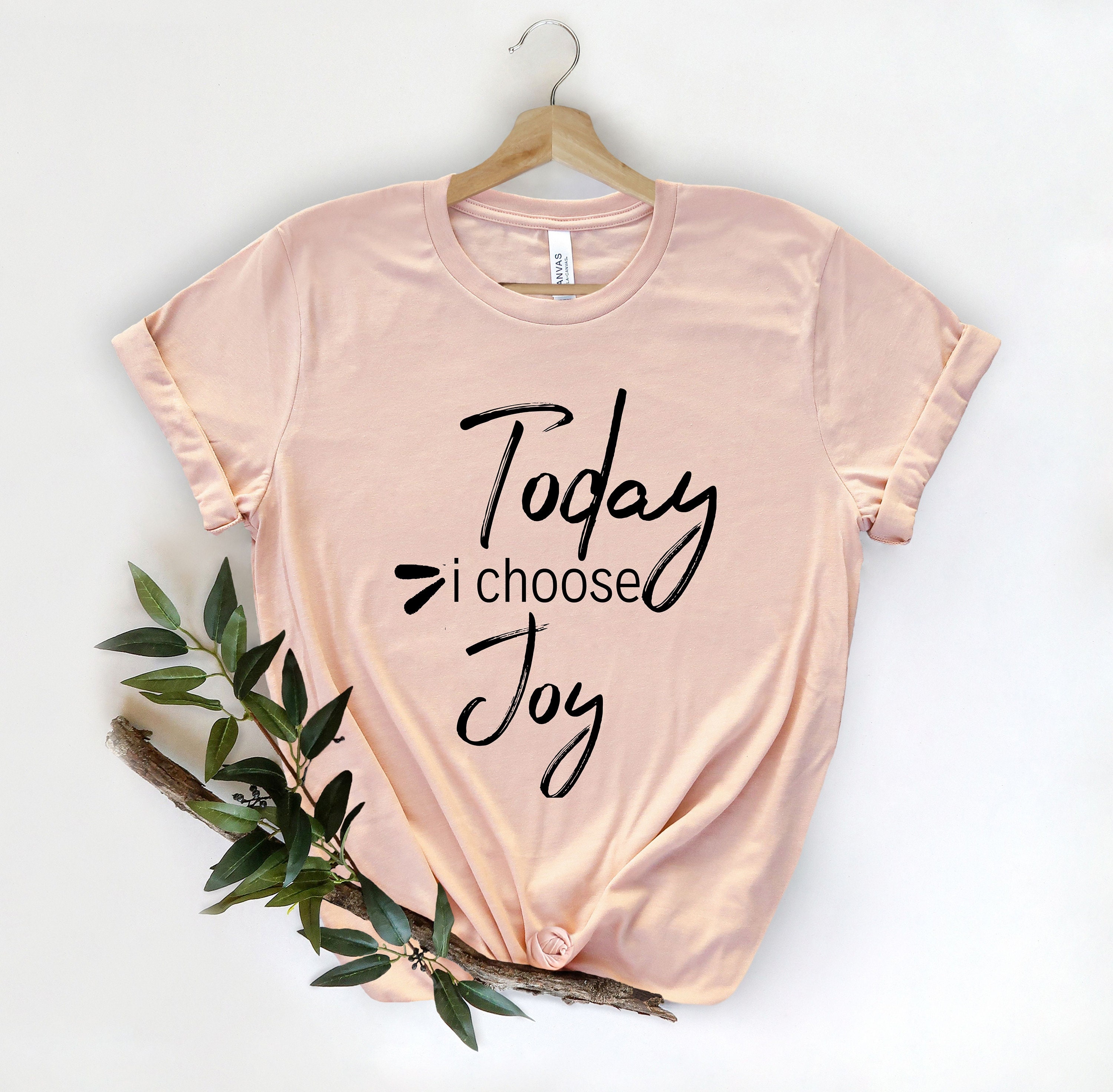 Today I Choose Joy Shirt, Worship Tshirt, Christian T Shirt, Gift for ...