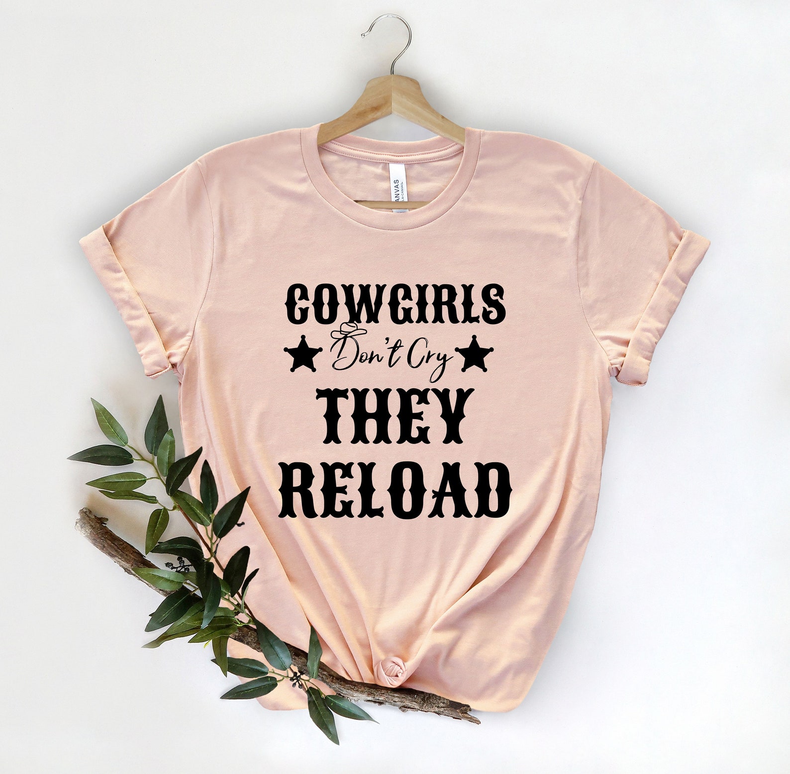 Cowgirls Don't Cry They Reload Shirt Country Shirt - Etsy