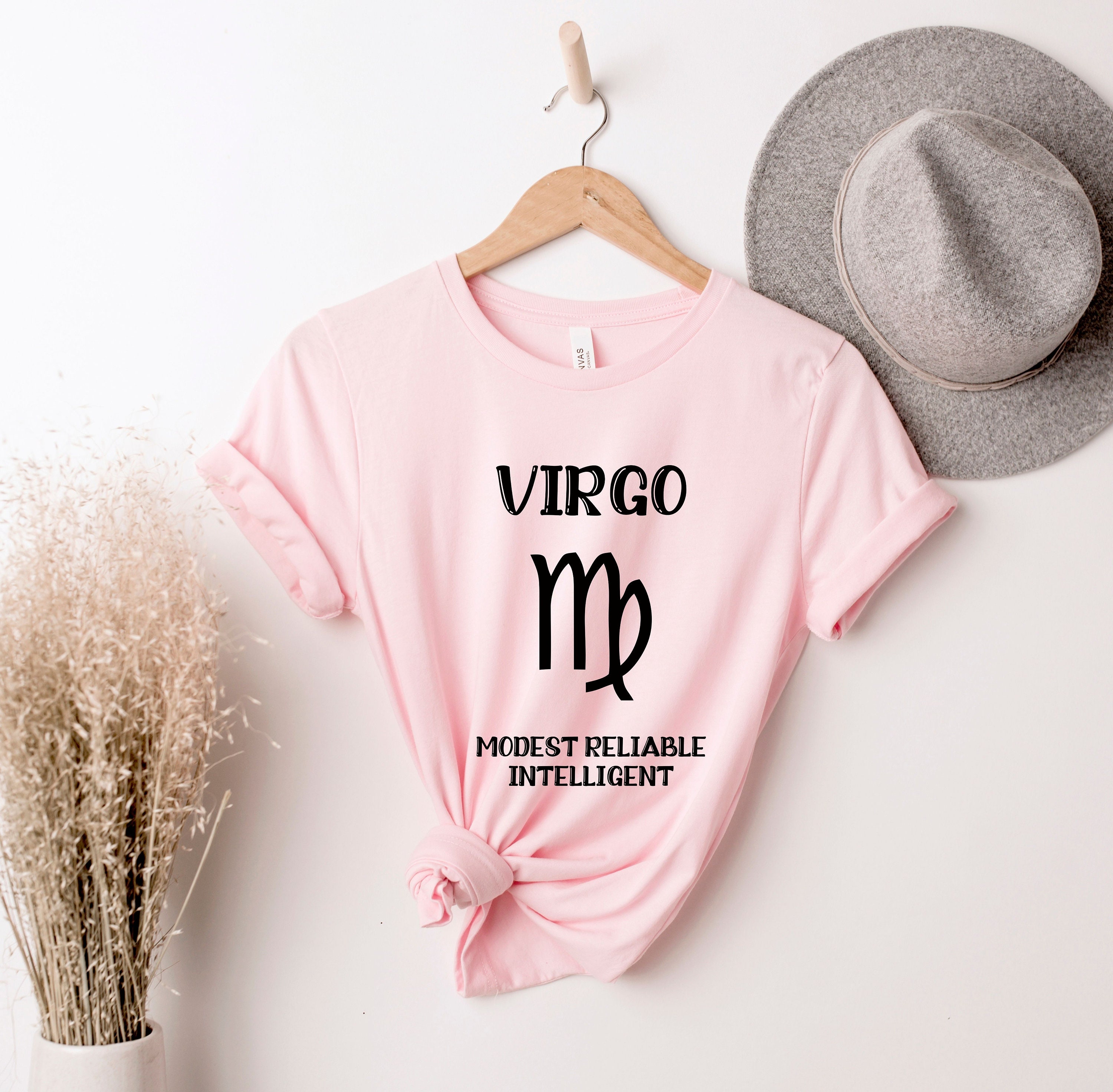 Virgo T Shirt Horoscopes Tee Characteristic Tee Zodiac Etsy