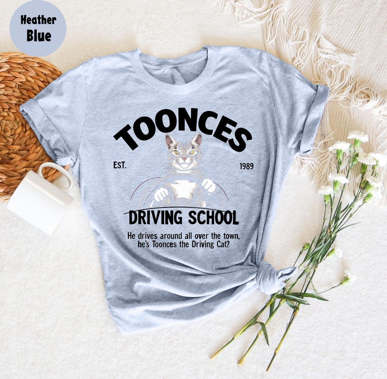 Toonces Driving School Est. 1989 - the Driving Cat , Funny Cat Driving ...