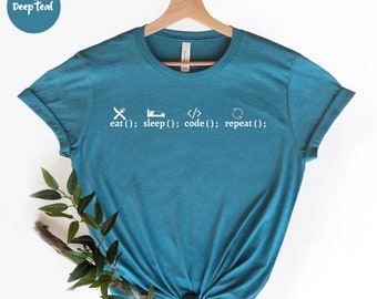 Eat Sleep Code - Etsy