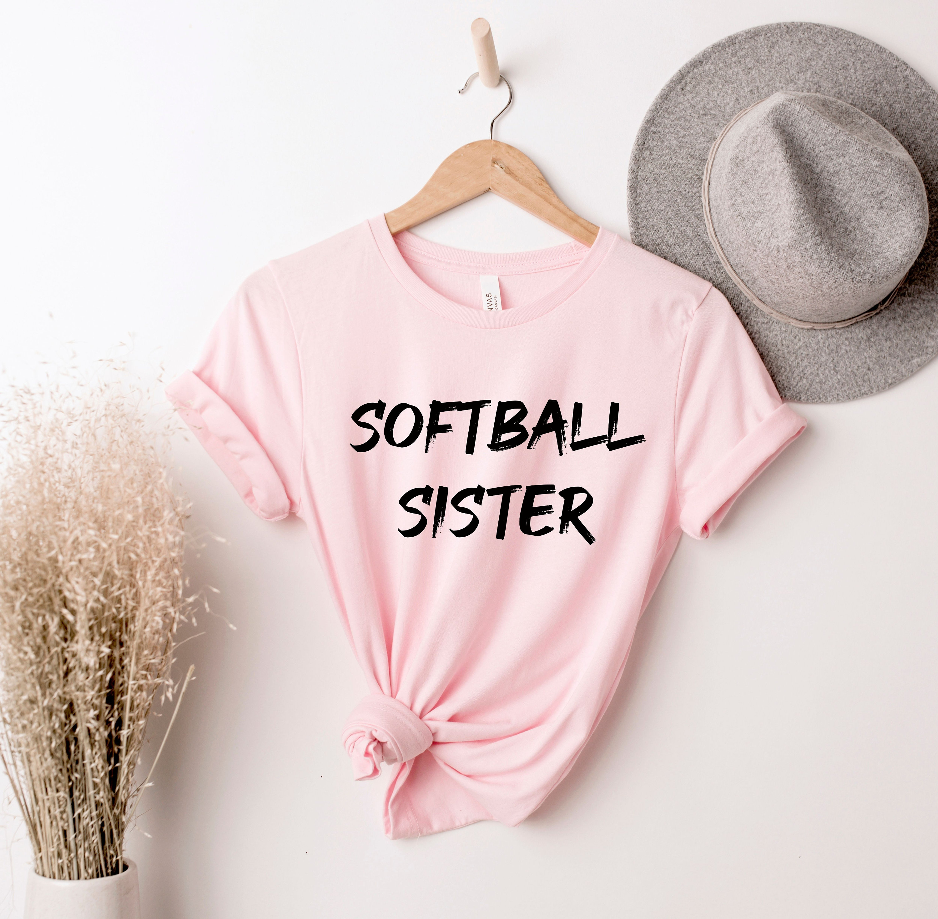 Softball Sister Shirt, Softball Girl Shirt, Sports Sister Gifts, Gift ...