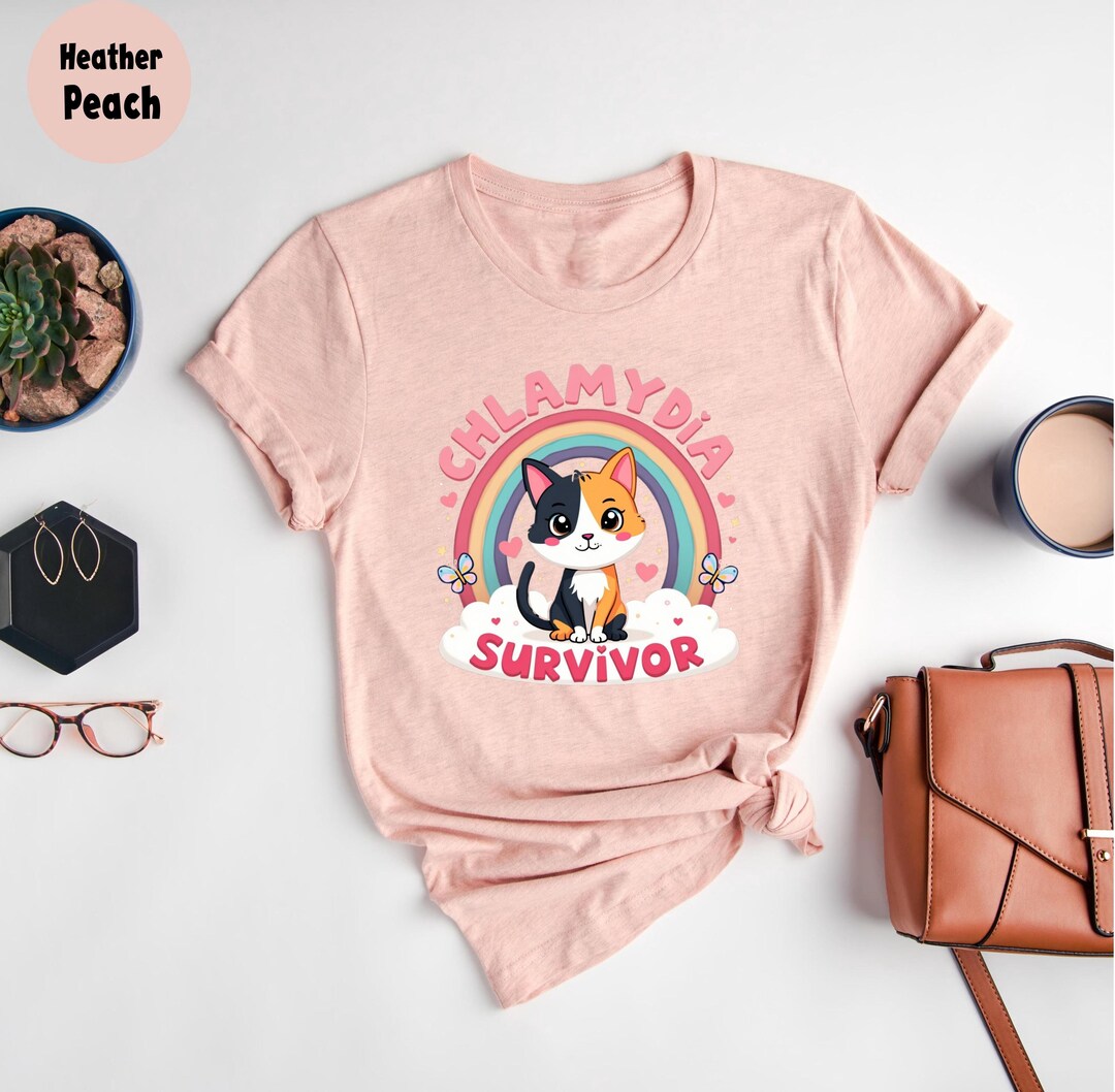 Chlamydia Survivor Cat Meme Funny T-shirt, Adult Humor Tee, Funny Men’s ...