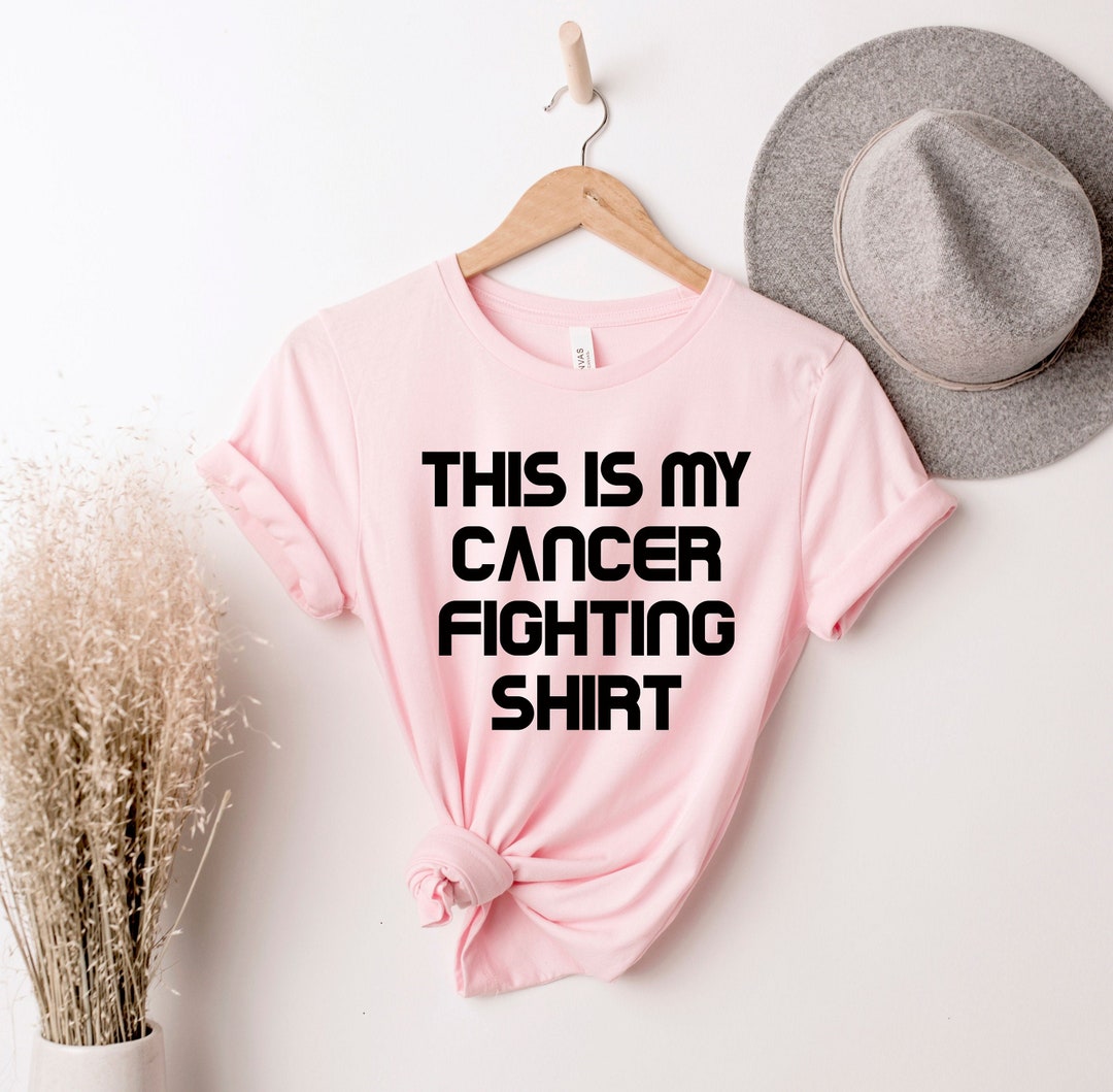 This is My Cancer Fighting Shirt, Cancer T Shirt, Stronger Than Cancer ...