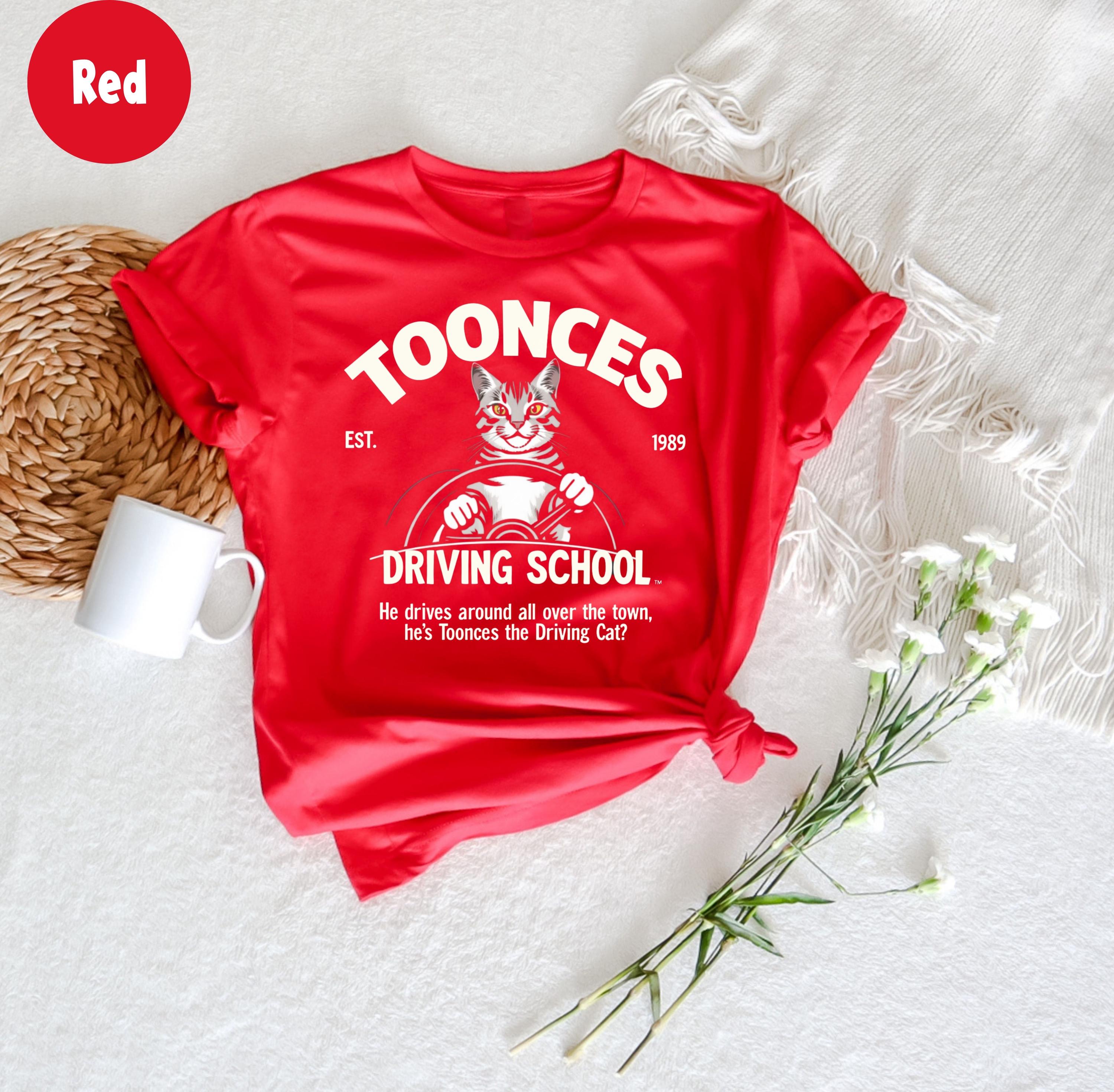 Toonces Driving School Est. 1989 - the Driving Cat , Funny Cat Driving ...