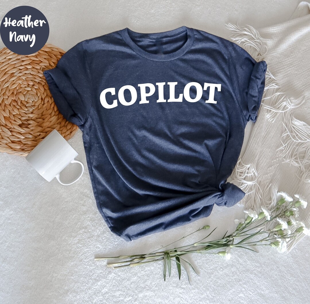 Copilot Shirt, Pilot Co-pilot Tshirt, Airline Transport Pilot, Funny ...