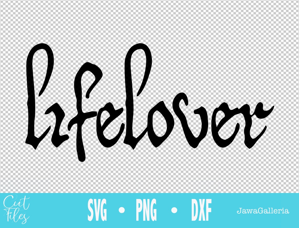 Lifelover SVG Editable Band Logo Black metal band SVG png svg | Etsy