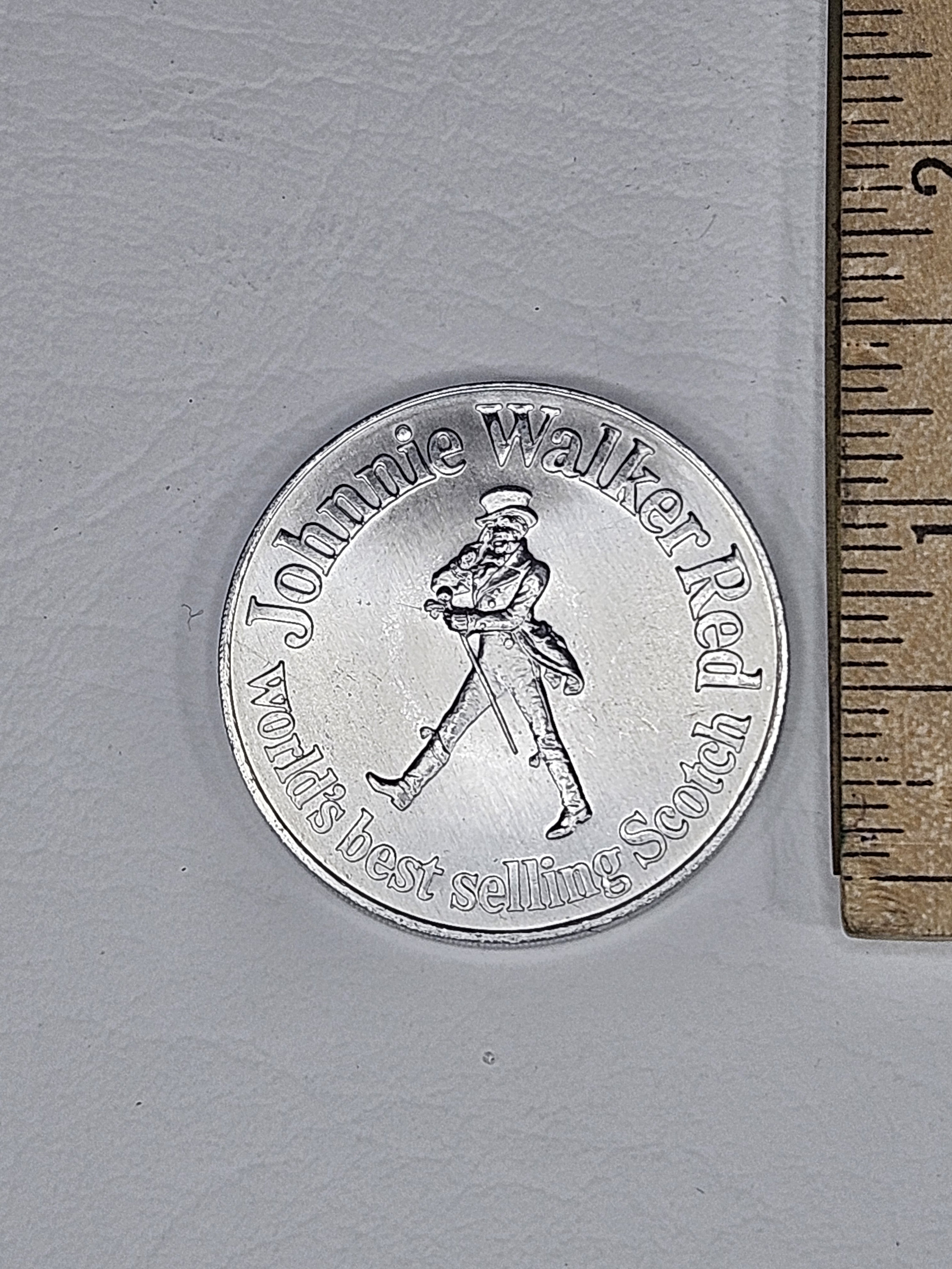 1971 NFL Kanas City Chief's Johnnie Walker Red Token - Etsy