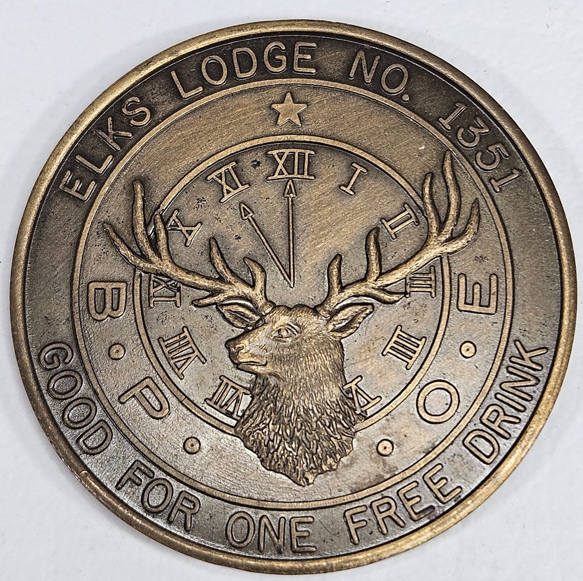 Elk's Lodge Fraternity Anchorage Alaska Coin Token - Etsy