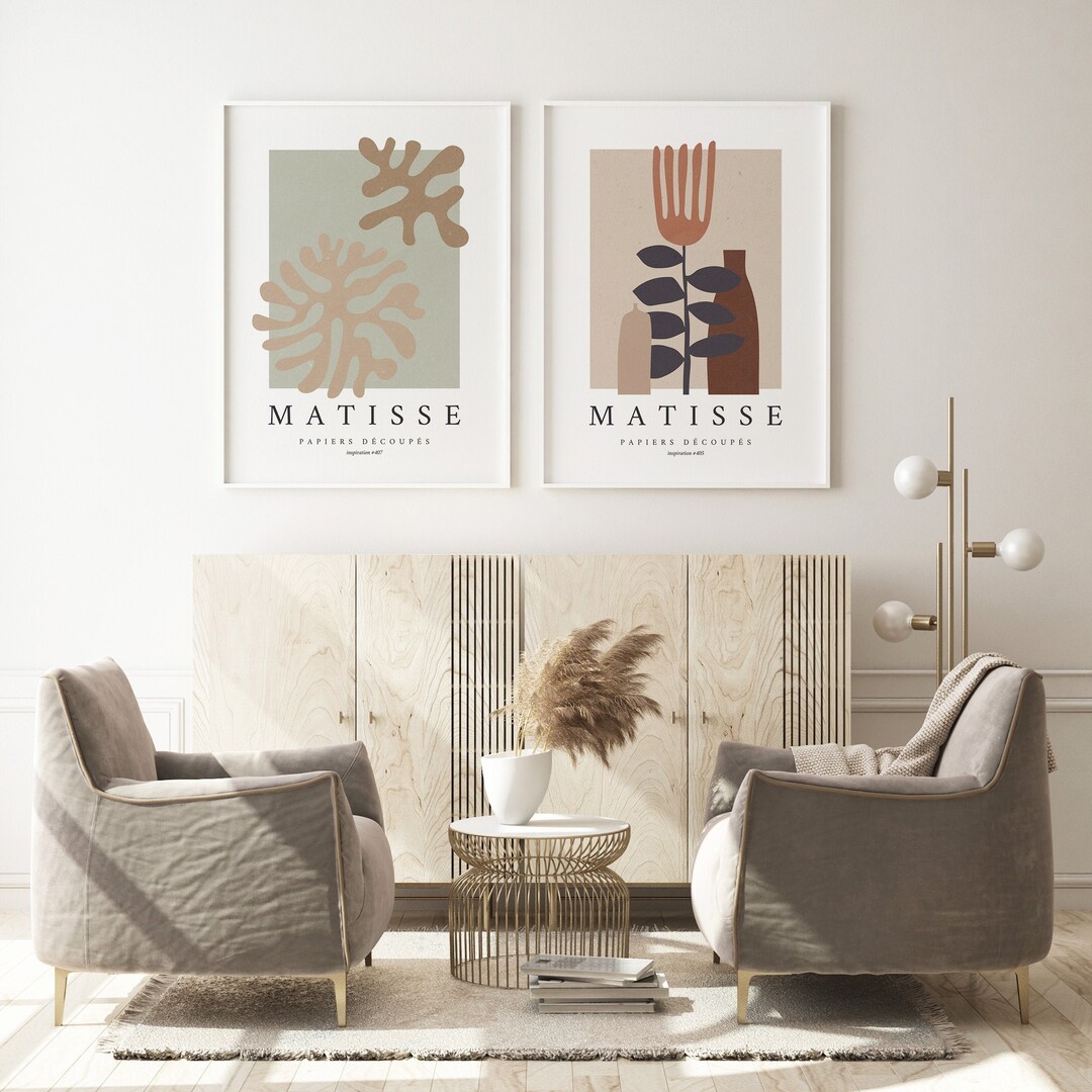 Henri Matisse Inspiration Prints Set Difital Printable Matisse Art ...