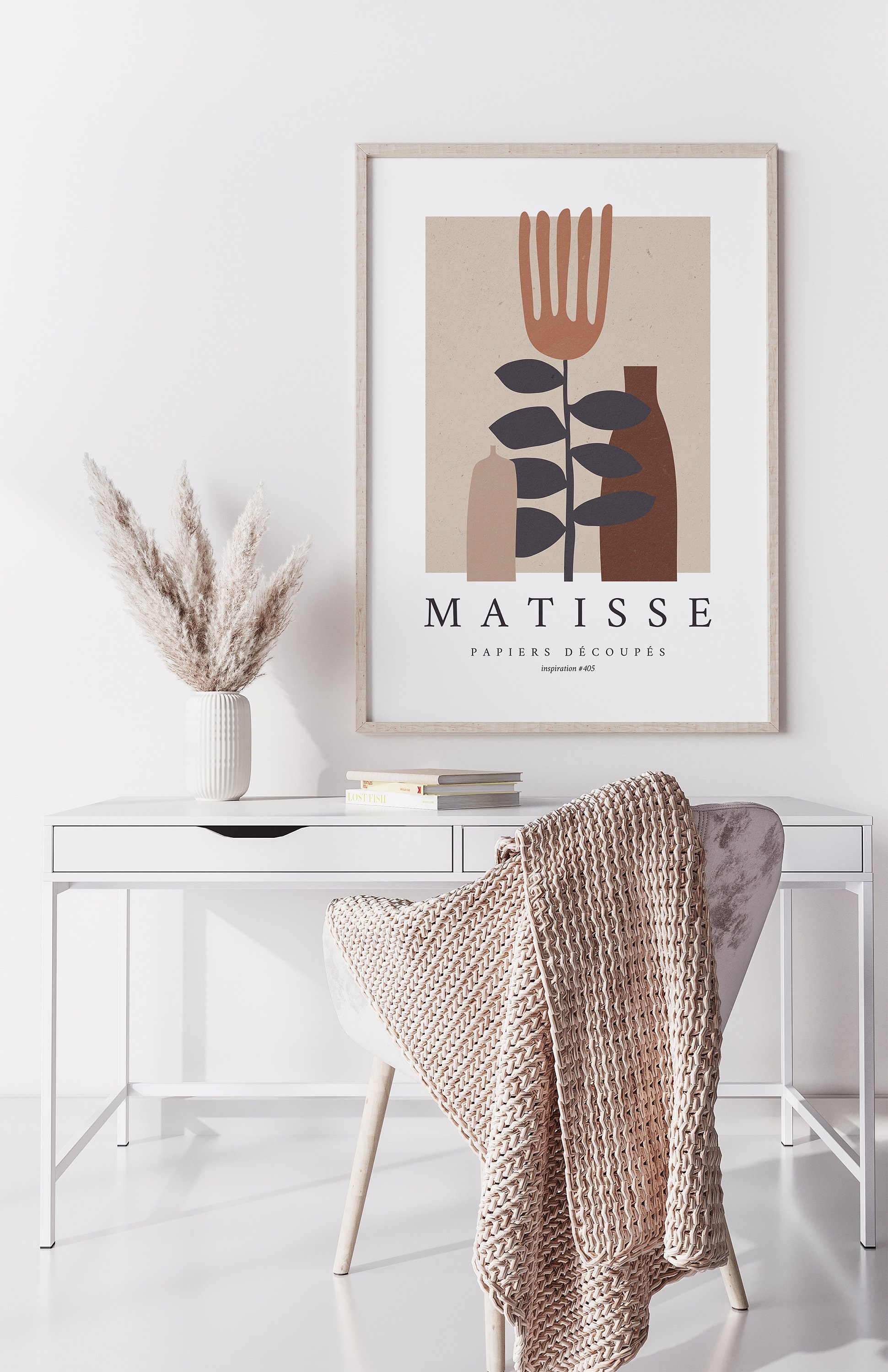 Henri Matisse Inspiration Print Digital Download Wall Decor - Etsy