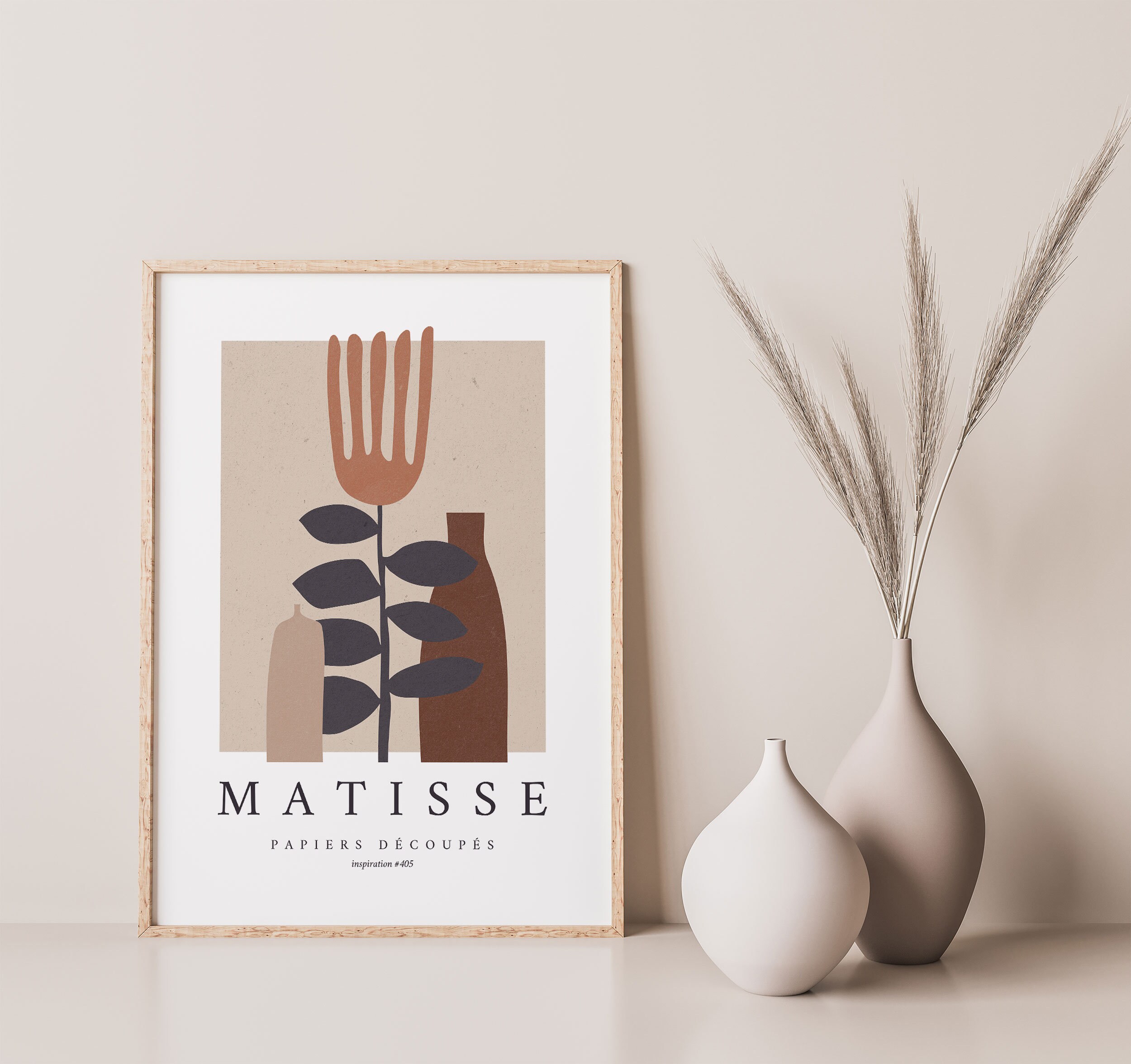 Henri Matisse Inspiration Print Digital Download Wall Decor | Etsy