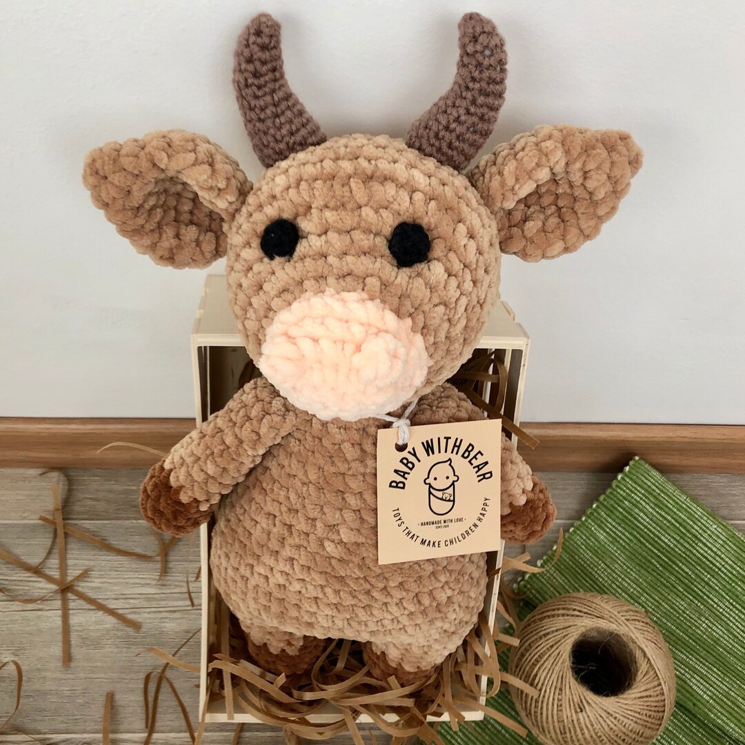 Amigurumi Bull / Crocheted Bull / Gehäkelter Bulle / Háčkovaný - Etsy