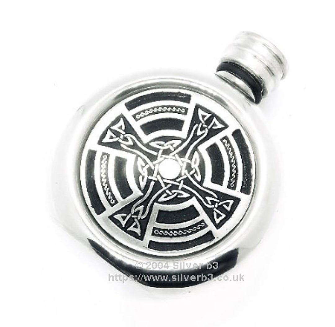 3oz Celtic Cross Hip Flask - Etsy